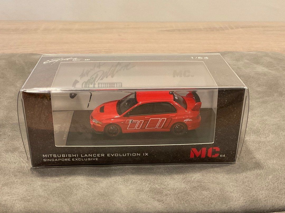 1/64 MC64 Mitsubishi Lancer Evolution IX set, Hobbies & Toys ...