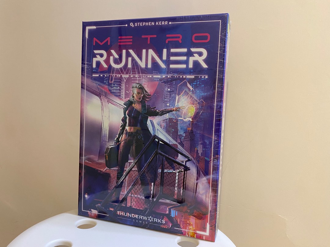 現貨(28/5更新) Metro Runner (Eng) - Kickstarter Board Game 2024全新桌遊, 興趣及遊戲 ...