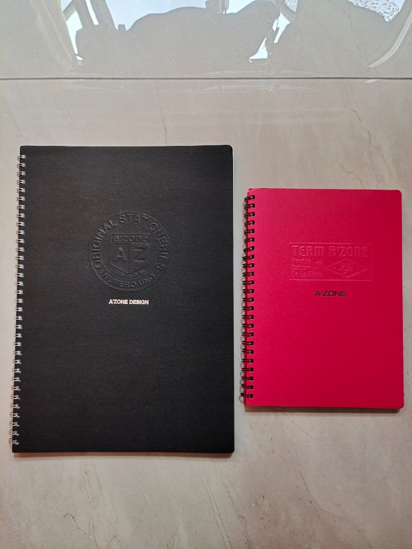 2 (A4/A5) A ZONE RING NOTEBOOKS, Hobbies & Toys, Stationery & Craft ...