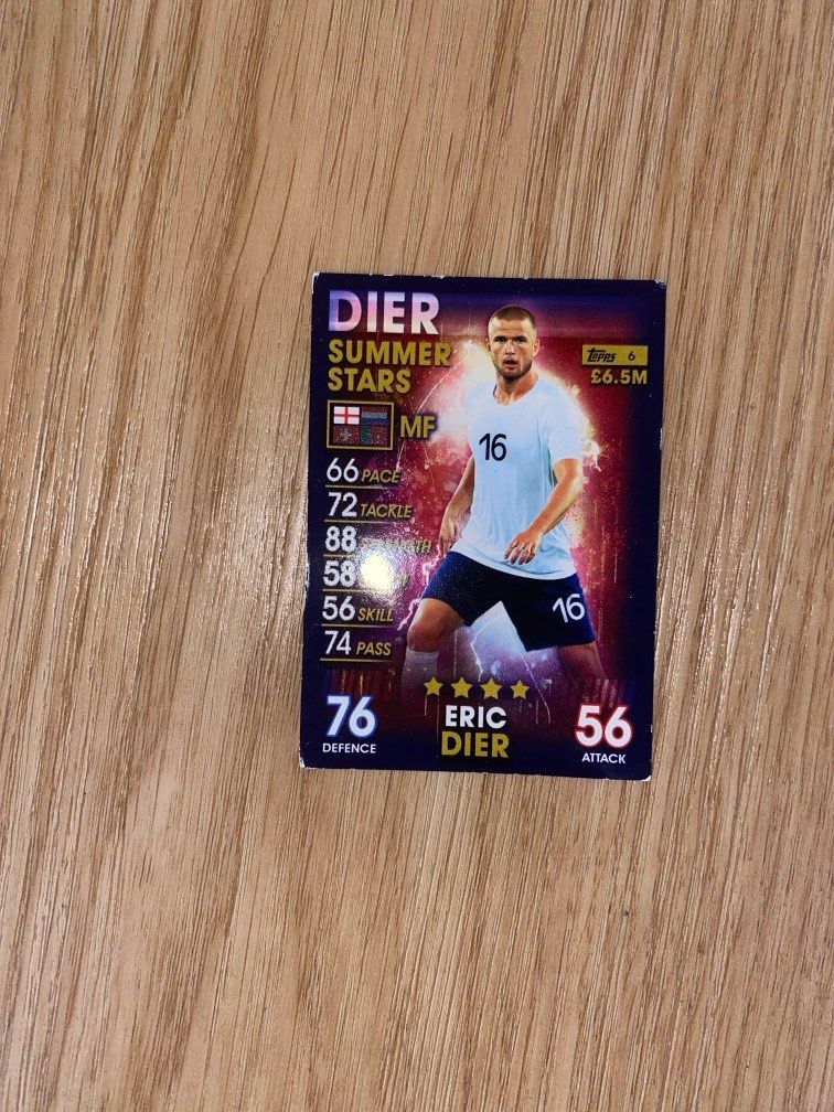 5 Used Match Attax 101 Cards (70-100 Rating) - $25, Hobbies & Toys ...