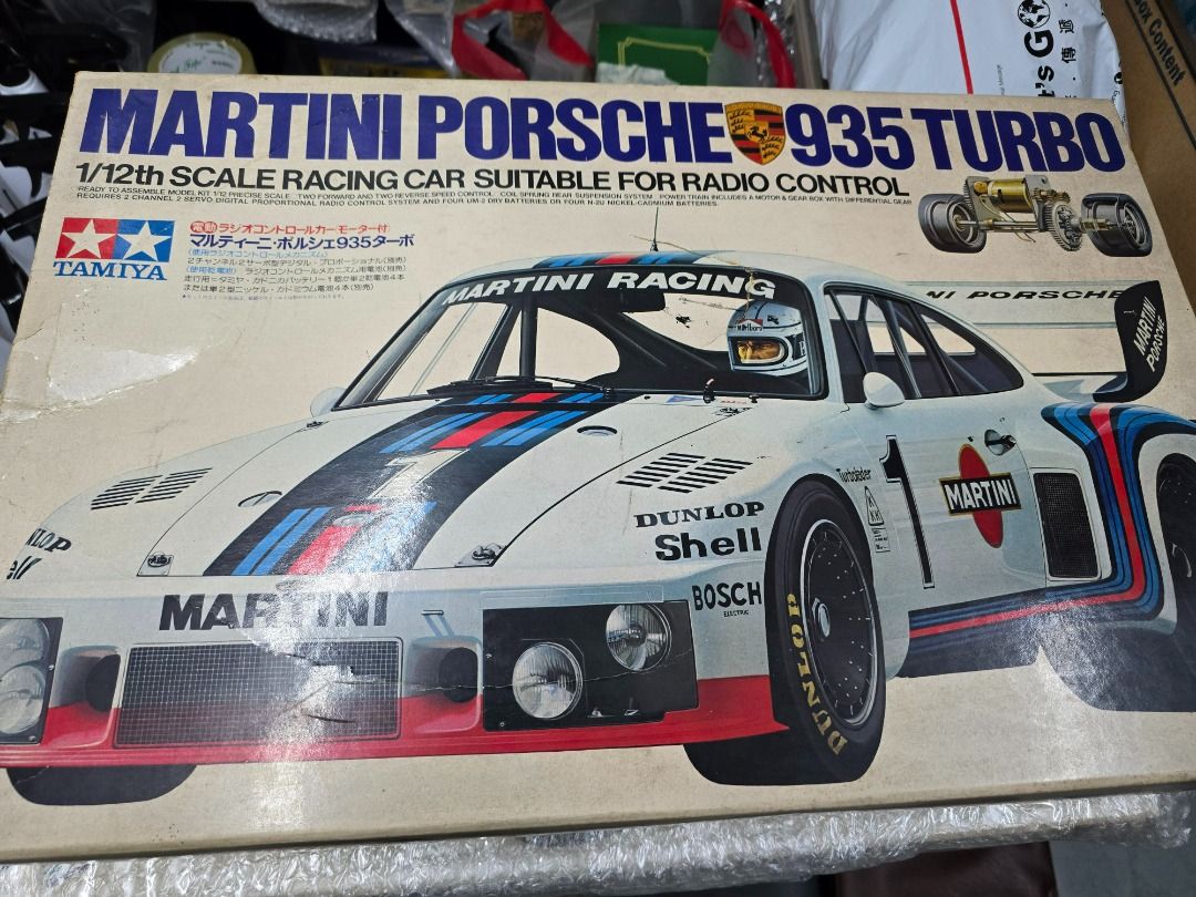 (3) Vintage kit of Tamiya Porsche 935 Turbo 58002 (brand new, unassembled), 興趣及遊戲, 玩具 & 遊戲類 ...