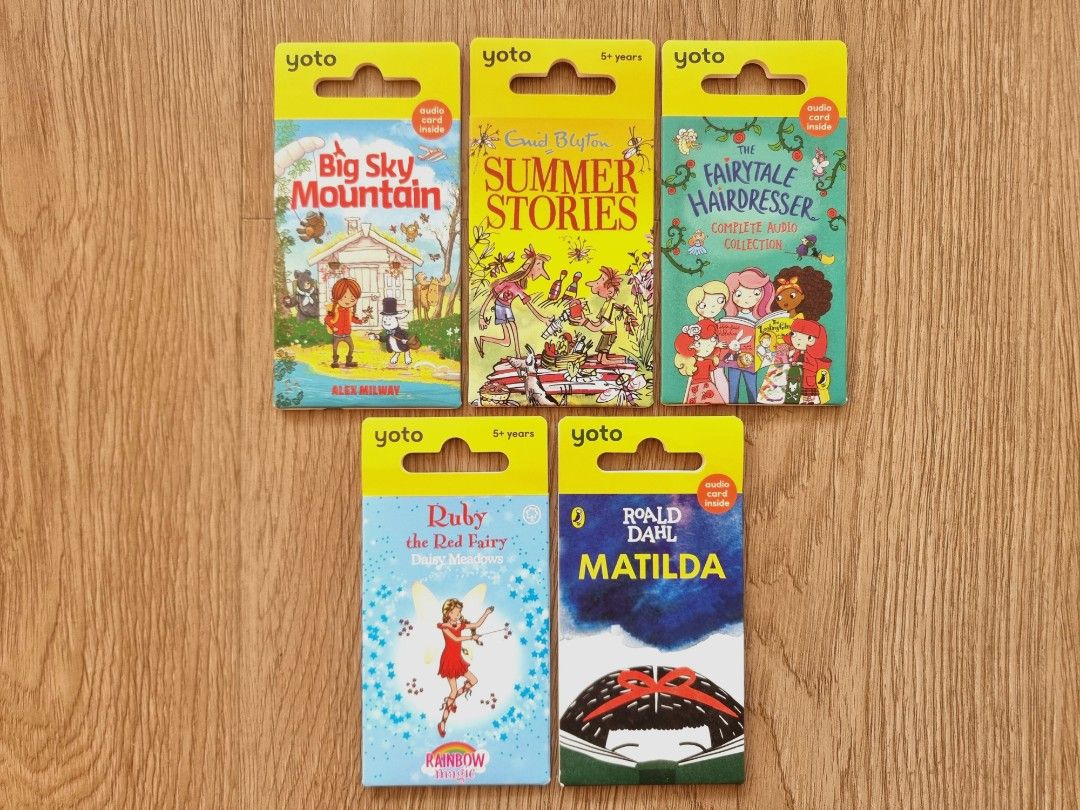 ($84 value) 5-7 year old Yoto story card bundle for Girls / Matilda ...