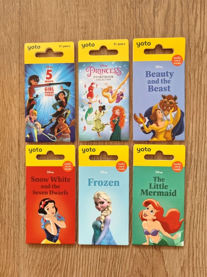 ($98 value) Disney Yoto story cards bundle for girls / Frozen / 5 ...