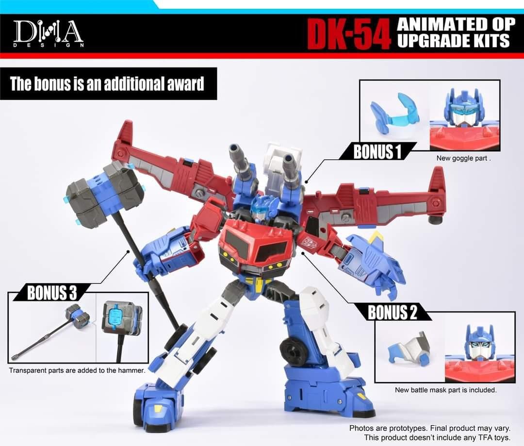 ⭐現時點實體店⭐[全新現貨] DNA Design DK-54 ANIMATED OP Upgrade Kits, 興趣及遊戲, 玩具 ...