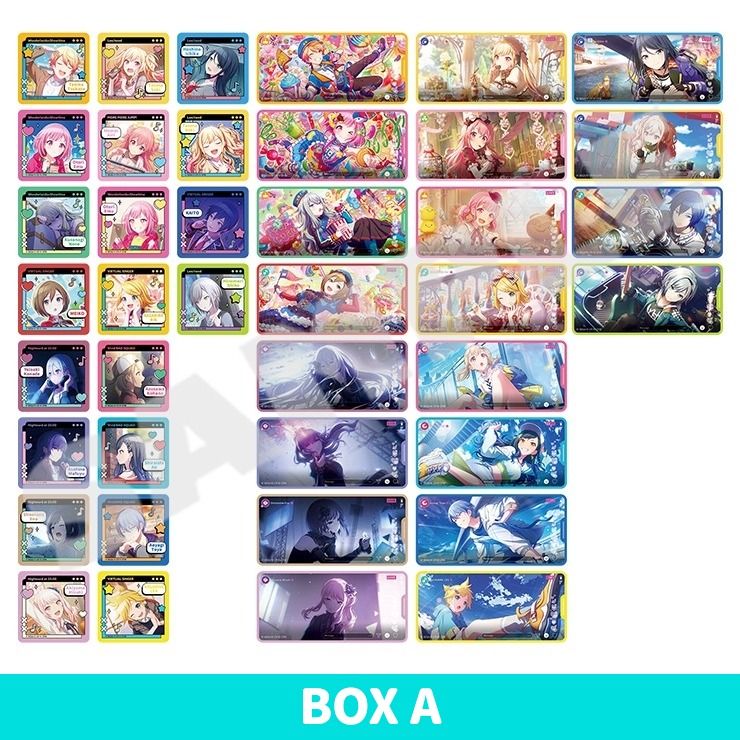 【預訂：[日版] 世界計畫 隨機貼紙 [BOX]】prsk pjsk プロセカ 周邊 goods LN MMJ VBS WS WxS 25時 ...