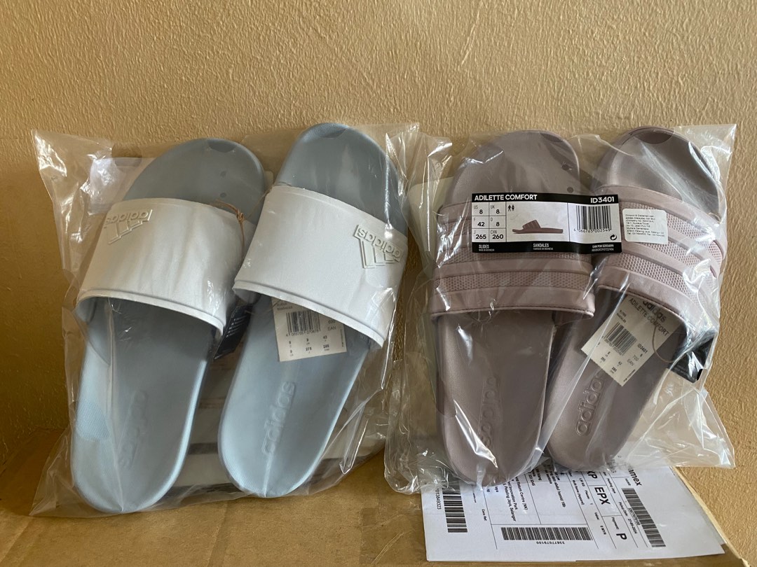 Adilette Comfort Elevated, Men's Fashion, Footwear, Flipflops and ...