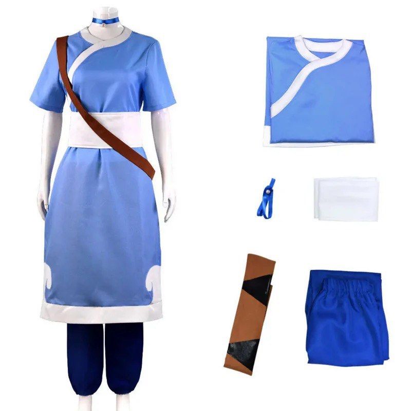 Air, Fire, Water Bender Costume, Last Air Bender Cosplay Costume ...