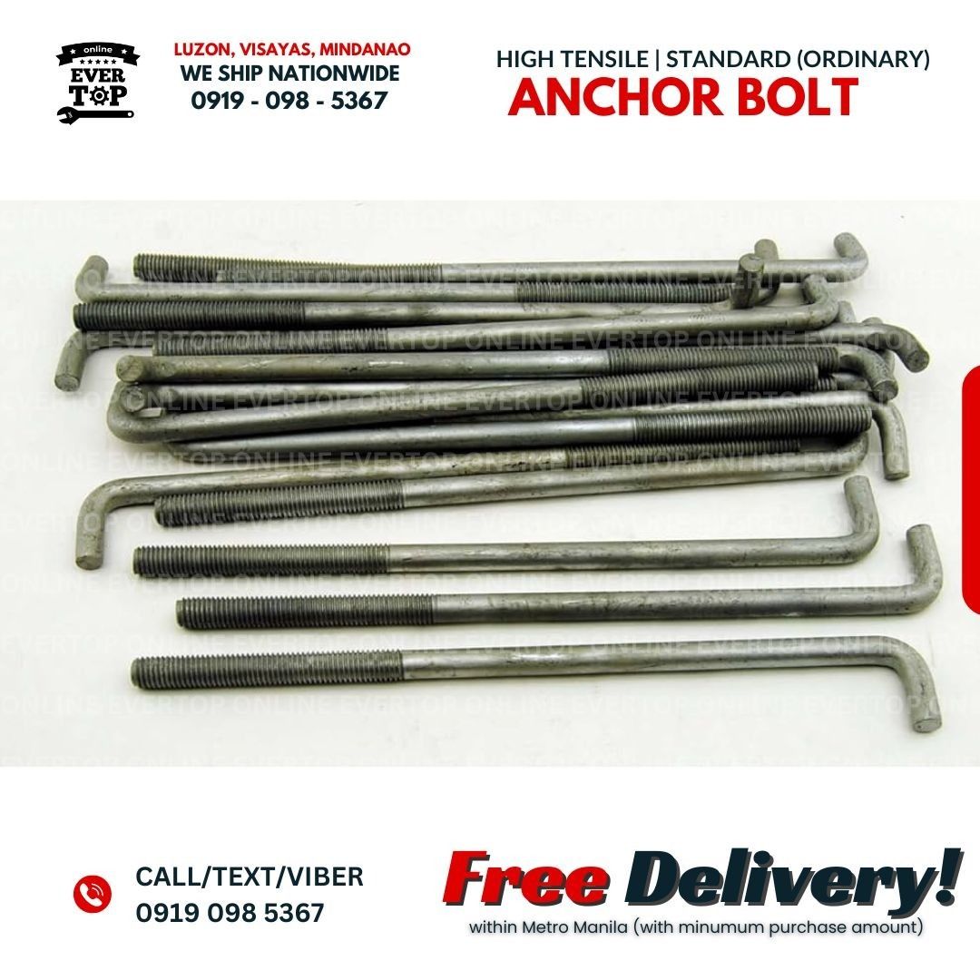 ANCHOR BOLT | HIGTENSILE | STANDARD (ORDINARY), Commercial & Industrial ...