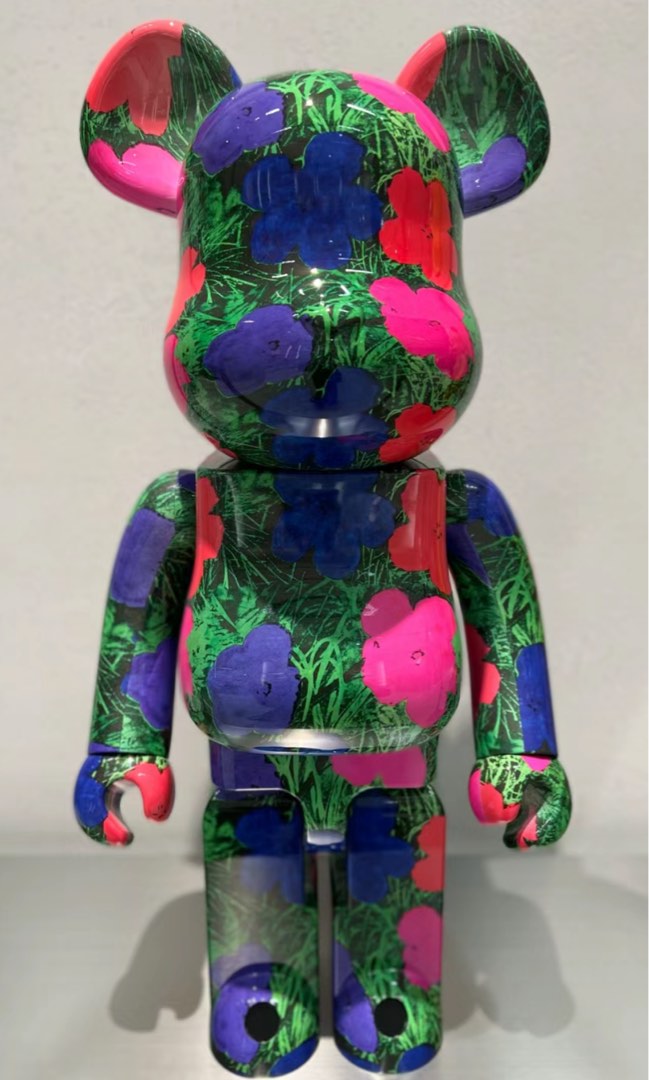 Andy Warhol Flower Bearbrick 400% + 100%, Hobbies & Toys, Memorabilia ...