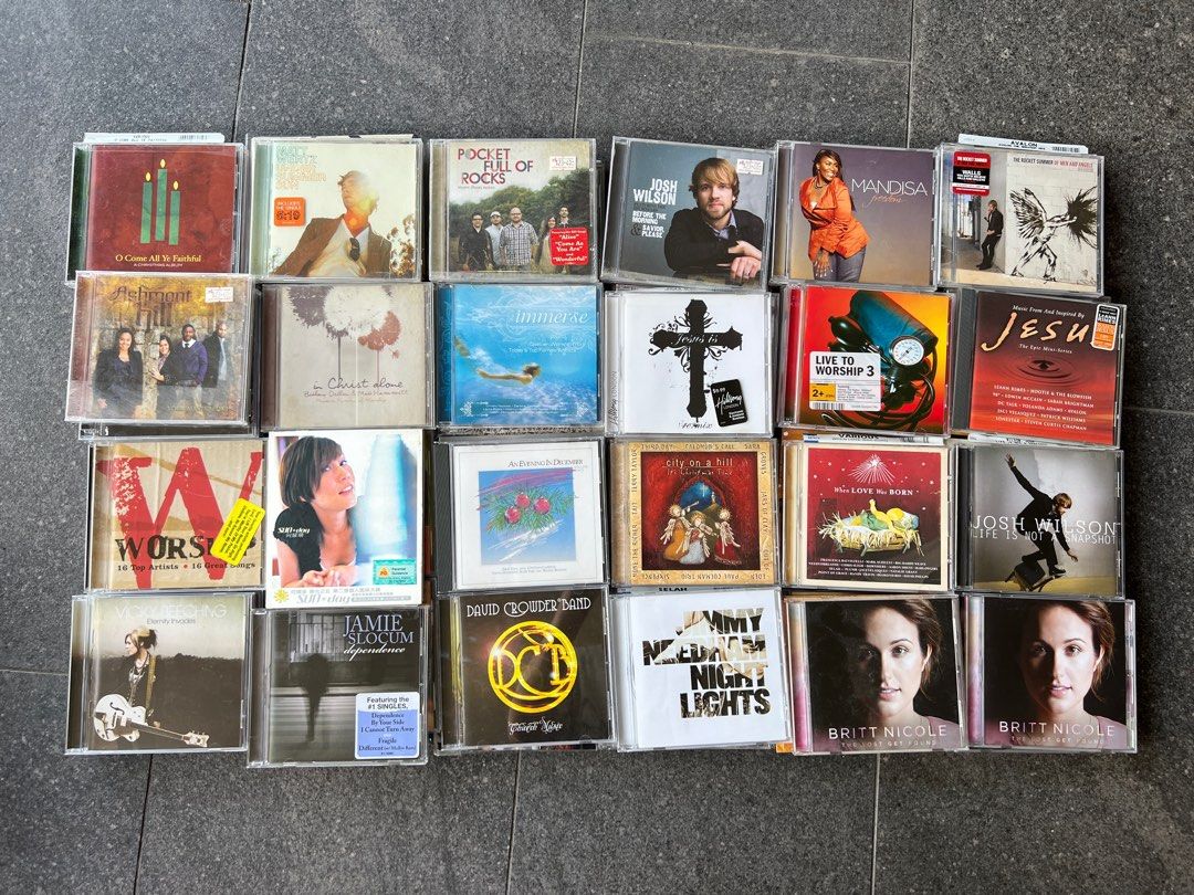Assorted Christian Worship Hymn Christmas CDs, Hobbies & Toys, Music ...