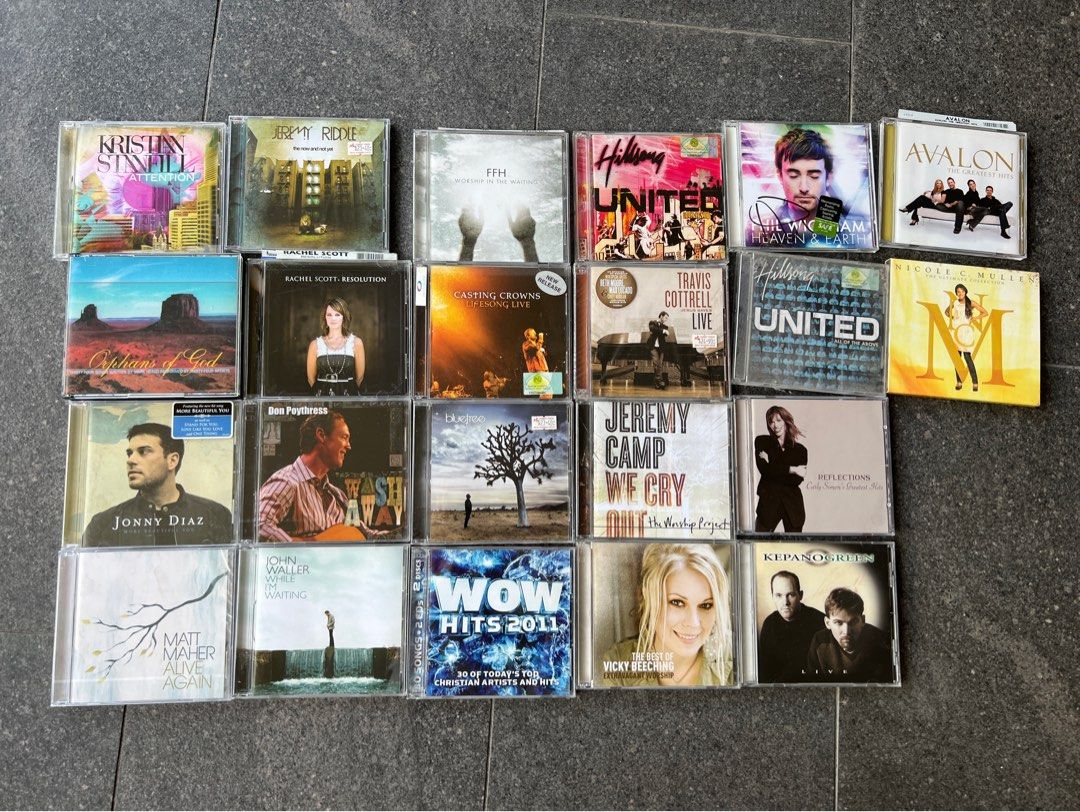 Assorted Christian Worship Hymn Christmas CDs, Hobbies & Toys, Music ...