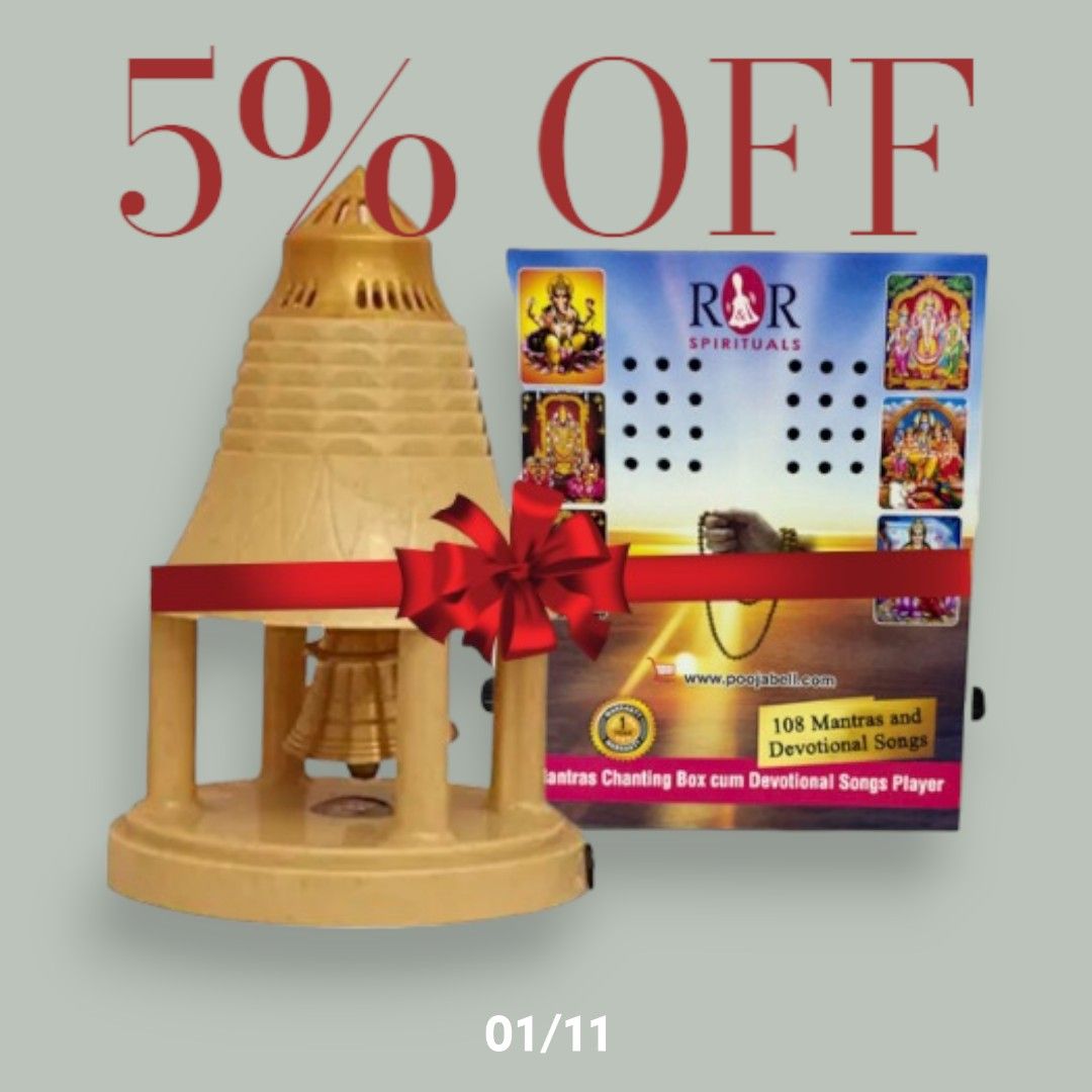 Automatic pooja bell & chanting box, Hobbies & Toys, Memorabilia ...