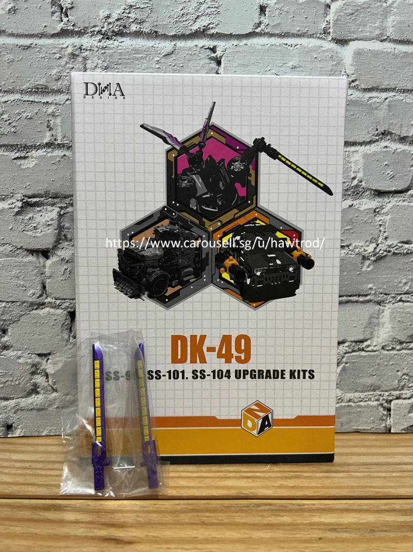 DNA Design, DK-49 upgrade kits for Studio Series ROTB Nightbird ...