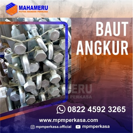 Baut Angkur - Anchor Bolt - Baut Konstruksi - Baut Penyangga - Angkur ...