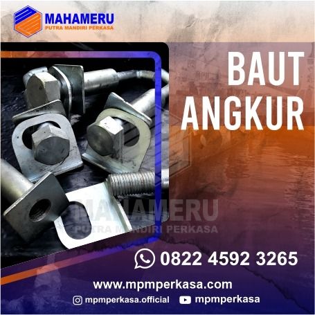 Baut Angkur - Anchor Bolt - Baut Konstruksi - Baut Penyangga - Angkur ...