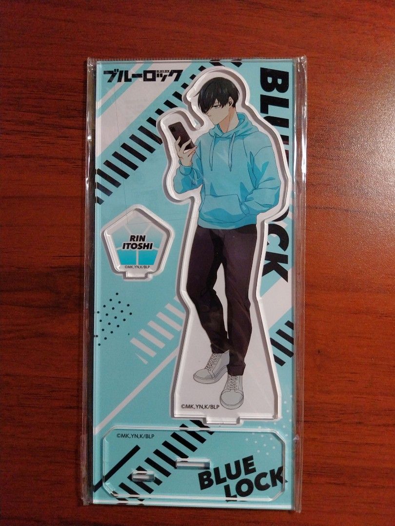 Blue Lock Itoshi Rin Acrylic Standee, Hobbies & Toys, Memorabilia ...