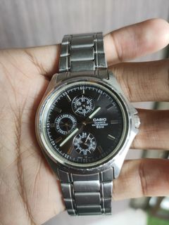 Casio Mtp 1302D 3AJF (Japan Set) Green datejust casio, Men's Fashion ...