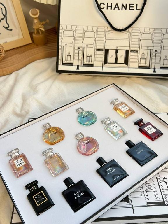 Chanel Gift Miniature Unisex Set 12 in 1(Stock Clearance), Beauty ...