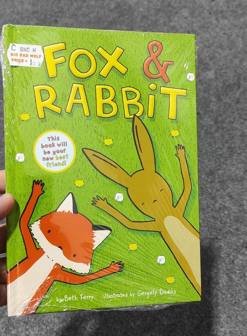 Children book fox and rabbit & books about friendship graphic novel ...