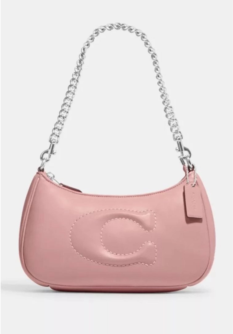 Coach teri pink quilted, gak jadi pakai, lengkap price tag, db polos ...