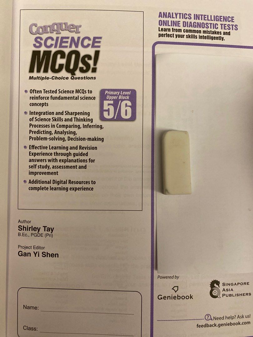 Conquer SCIENCE MCQs! Primary 5/6, Hobbies & Toys, Books & Magazines, Assessment Books on Carousell