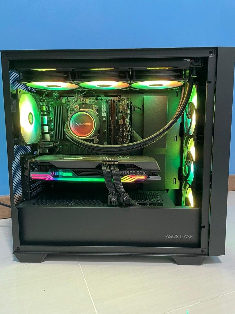 CUSTOM GAMING PC RTX 3080 RYZEN 7 3800X 16GB RAM 512GB SSD 1TB Gen 4 ...