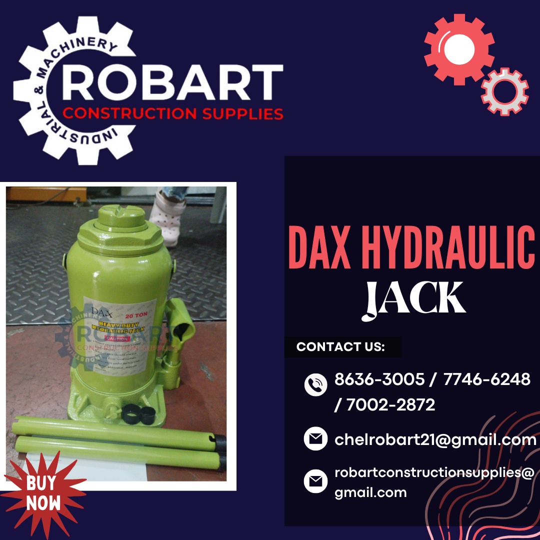 DAX HYDRAULIC JACK, Commercial & Industrial, Construction Tools ...