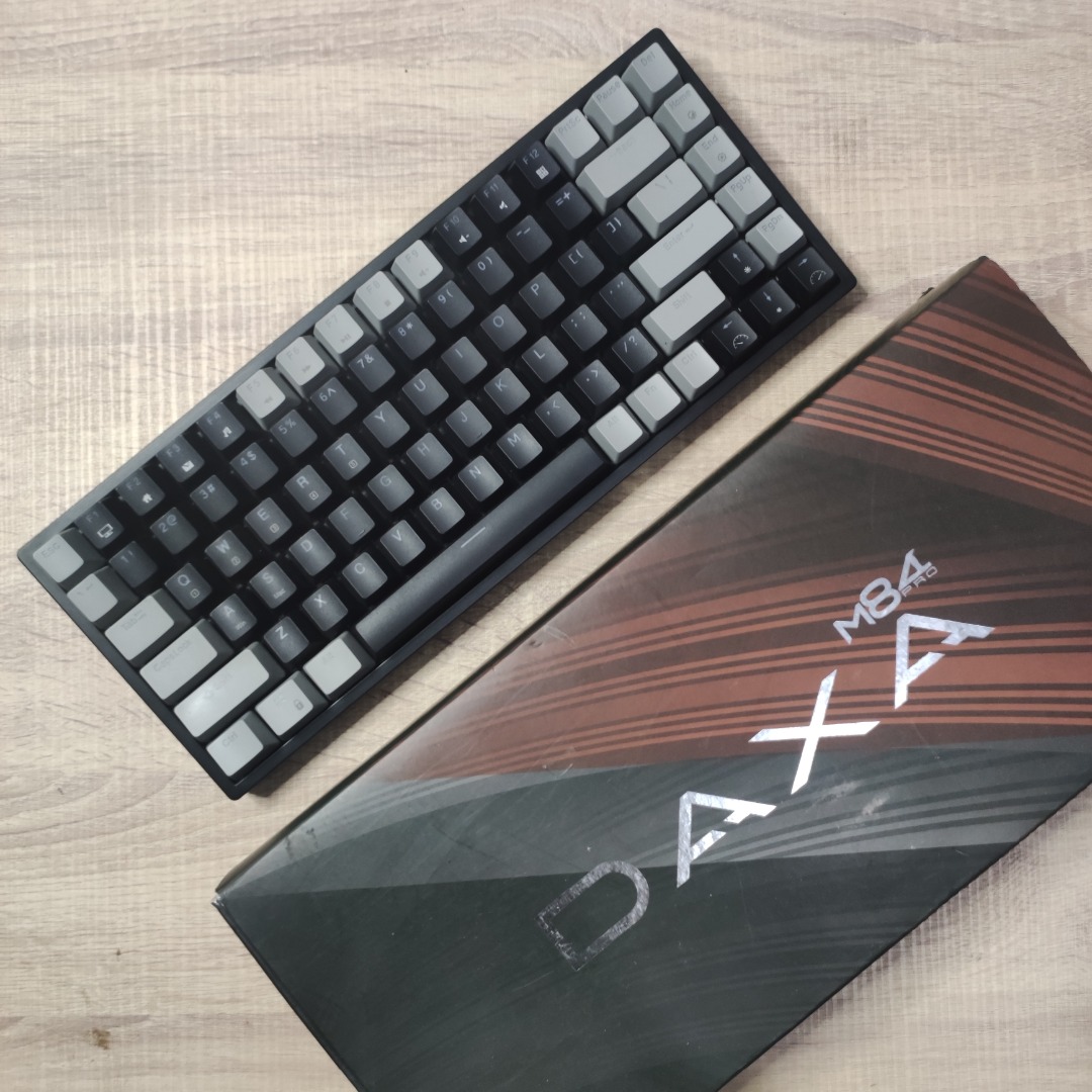 Daxa M84 Pro Gaming Barebone Keyboard Rexus Bluetooth Preloved ...