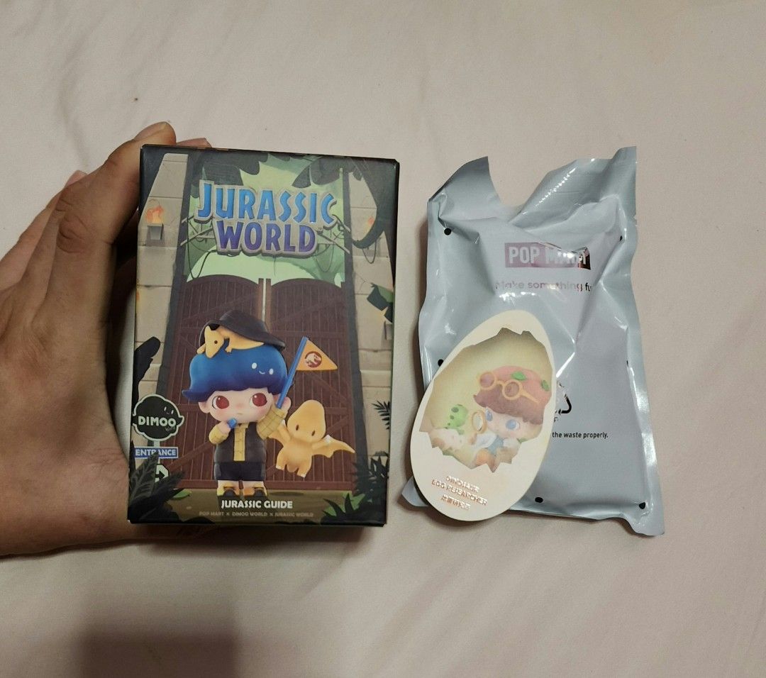 Dimoo jurassic world - dinosaur egg researcher, Hobbies & Toys, Toys ...