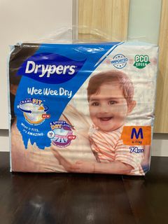 Drypers Wee Wee Dry XXL 40pcs, Babies & Kids, Bathing & Changing ...