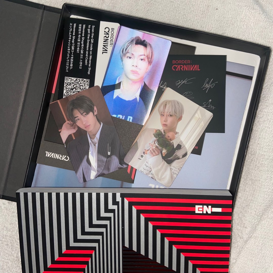 ENHYPEN Border:Carnival Album (Hype Ver.), Hobbies & Toys, Memorabilia ...