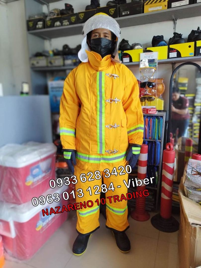 Fireman suit with Reflector, Commercial & Industrial, Construction ...