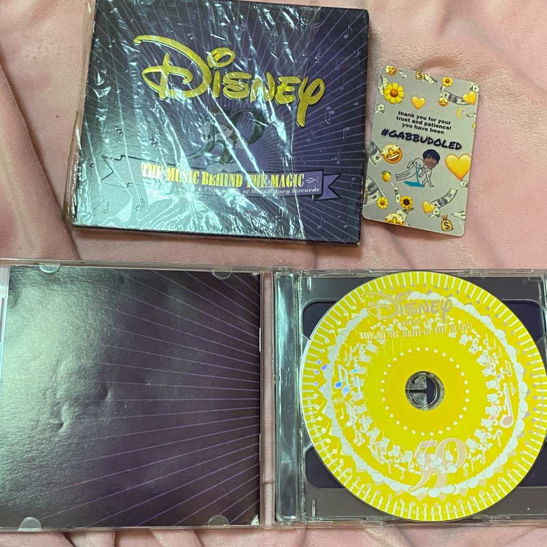 [FREE SHIPPING] Disney CD/Album: The Music Behind The Magic - Fifty ...