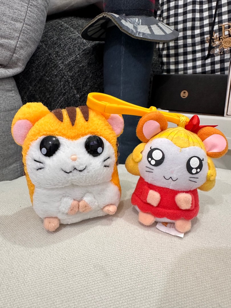 Hamtaro (Sold as Set) - Stan Mini Plush and Hamtaro x Mcdo Malta Plush ...