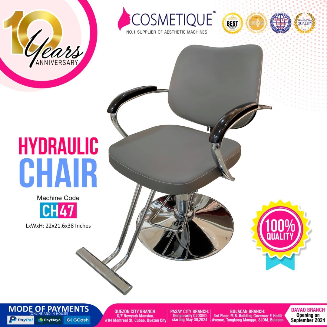 Hydraulic Chair CH53, Furniture & Home Living, Furniture, Chairs on ...