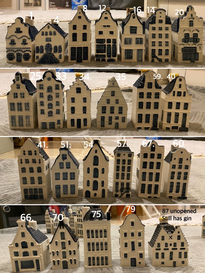 KLM house delf blue BOLS RARE CEK DESKRIPSI, Antik, Pajangan di Carousell