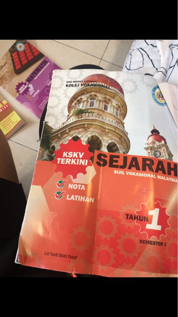 Kolej vokasional buku latihan( matematik, sejarah, sains), Announcements on Carousell