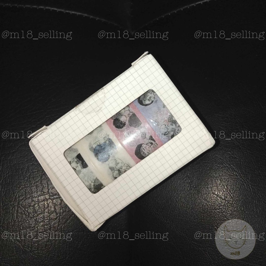 [m18 KR BL] BJ ALEX Washi Tapes Set of 4, Hobbies & Toys, Memorabilia ...