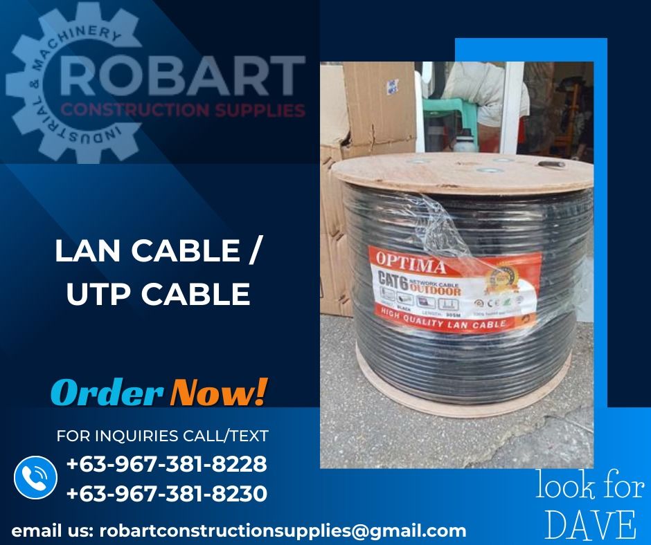 LAN CABLE / UTP CABLE, Commercial & Industrial, Construction Tools ...