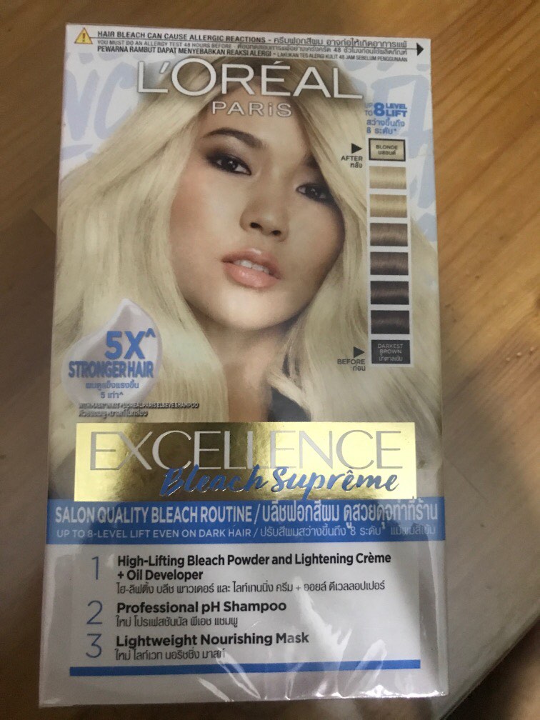 LOREAL PARIS EXCELLENT BLEACH SUPREME, Beauty & Personal Care, Hair on ...