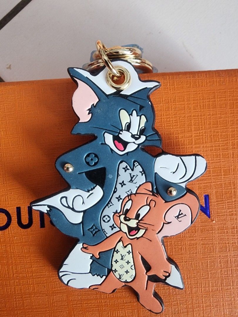 Luois Vuitton Tom and Jerry Keychains, Luxury, Accessories on Carousell