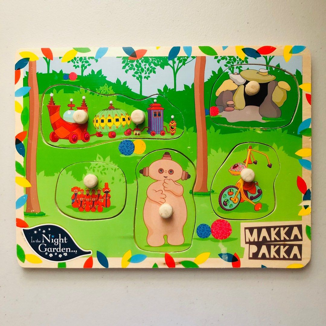Makka Pakka (In The Night Garden) Wooden Puzzle, Hobbies & Toys, Toys ...