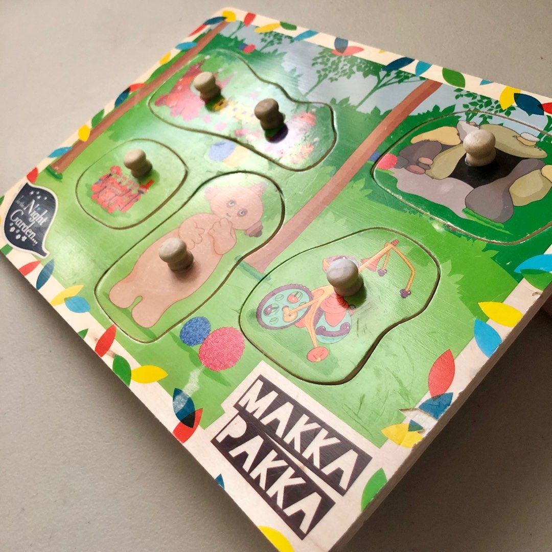 Makka Pakka (In The Night Garden) Wooden Puzzle, Hobbies & Toys, Toys ...