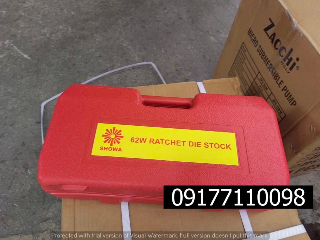 Manual Ratchet Pipe Threader, Commercial & Industrial, Construction ...