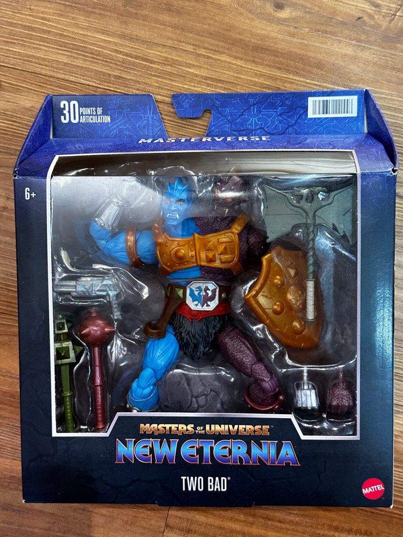 Masterverse New Eternia Two Bad MISB Masters of the Universe, Hobbies ...