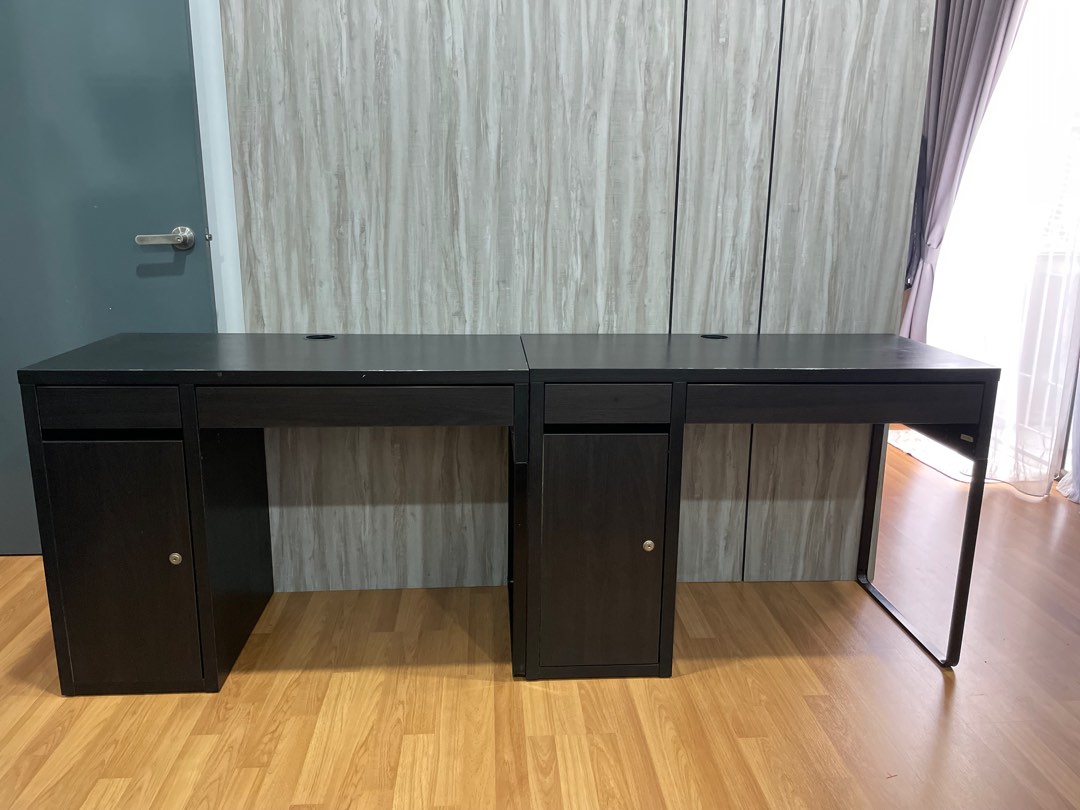Meja study IKEA MICKE, Furniture & Home Living, Furniture, Other Home ...