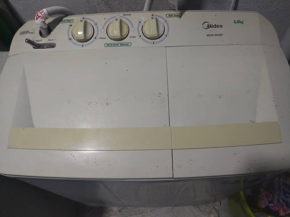 MIDEA MANUAL WASHING MACHINE MESIN BASUH, TV & Home Appliances, Washing ...