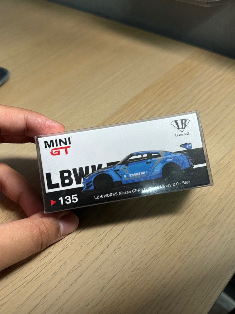 Mini Gt R35 Livery 2.0 Blue, Hobbies & Toys, Toys & Games on Carousell