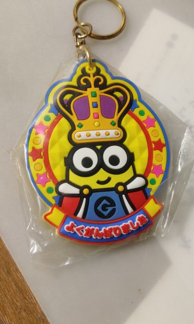 Minions King Bob keychain, Hobbies & Toys, Collectibles & Memorabilia ...