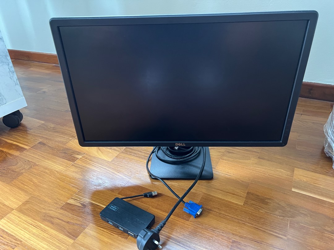 Monitor + connector, Computers & Tech, Parts & Accessories, Monitor ...